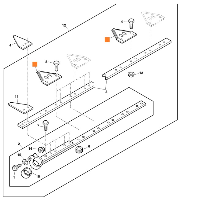 Z93077.s - Lama de cutit :: GREEN TRACTORS CONSULTING